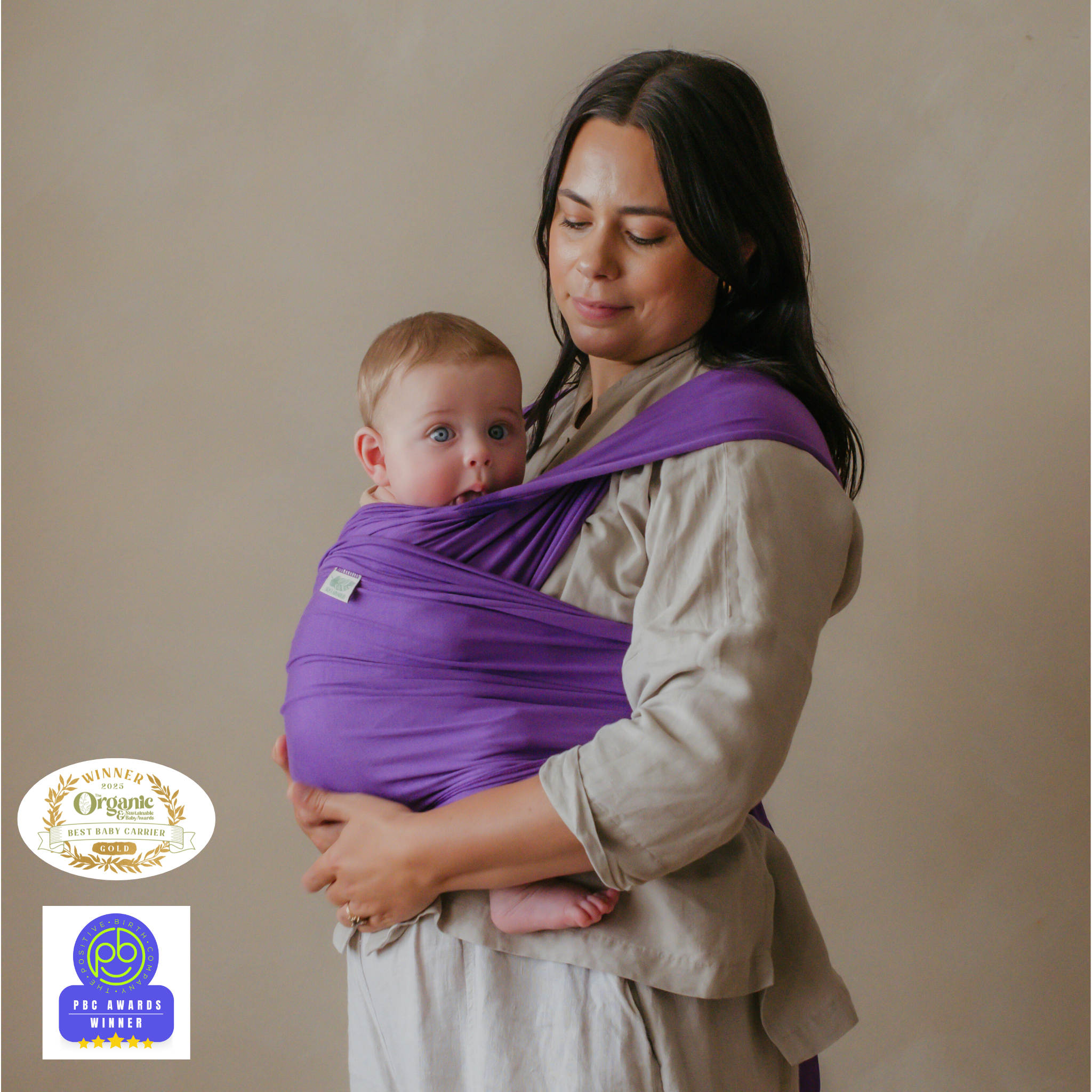 Lavender Haze - Baby Wrap Carrier – Sustainabub